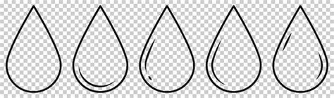 Premium Vector Set Of Outline Water Drop Icons