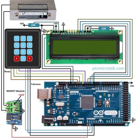 Arduino Electronic Lock Microcontroller Based Projects