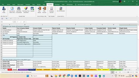 Amazing Excel To Tally Prime And Ecommerce Import Best In Class Learnwell