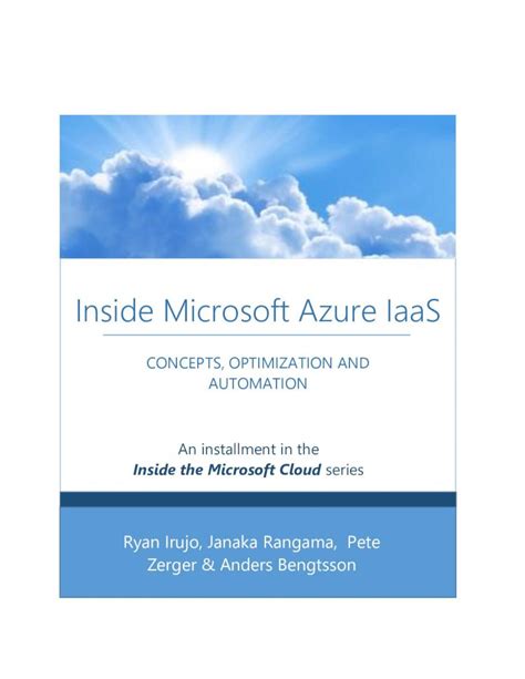 Pdf Inside Microsoft Azure Iaas · Pdf Fileinside Microsoft Azure Iaas