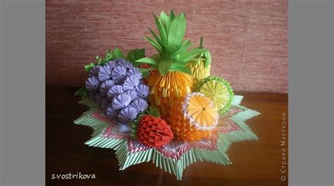 Как сделать овощи и фрукты из бумаги Материнство беременность роды питание воспитание