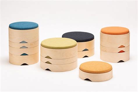 Dim Sum Stack Stool Furniture Design