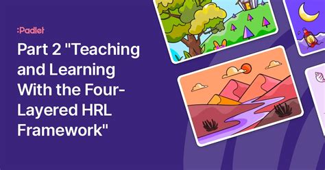 Part 2 Teaching And Learning With The Four Layered Hrl Framework