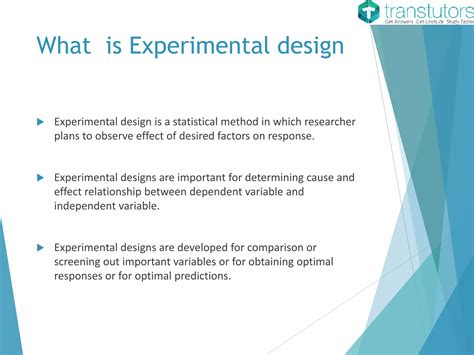 Experimental Design Statistics Pptx Physics Science