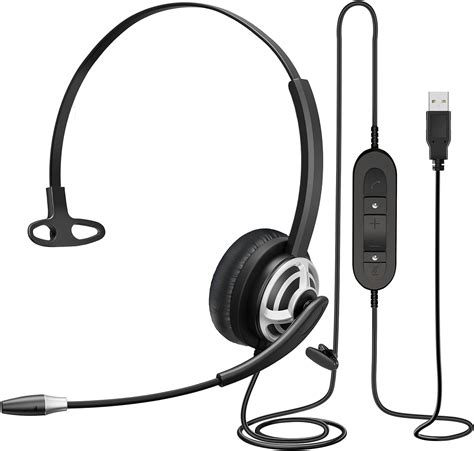MAIRDI USB Headset With Microphone For PC Computer Headset With Mic Noise Canceling For Laptop