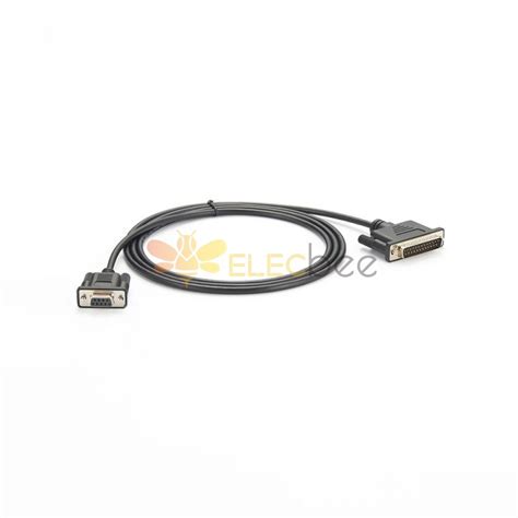 Elecbee DB Female To DB Male Serial Null Modem Cable M