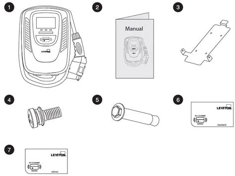 Leviton Ev320 Electric Vehicle Charging Station Instruction Manual