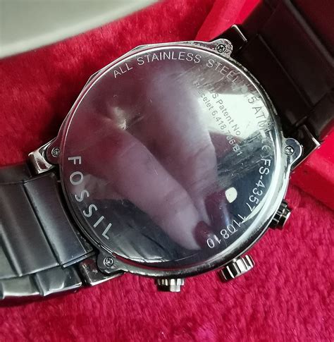 Fossil Fs 4357 Men S Chronograph Watch Quartz Antiallergic Japan Etsy