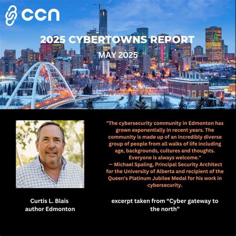 Ccn Edmonton Cybersecurity Canadian Cybersecurity Network