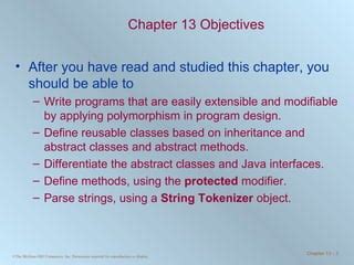 Chapter 13 Inheritance And Polymorphism PPT