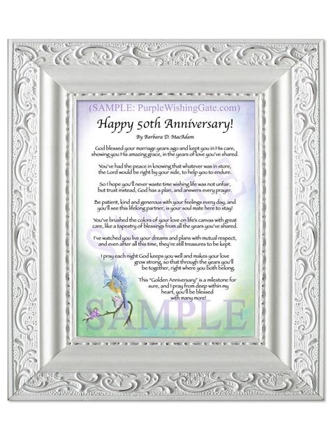 50th Wedding Poem