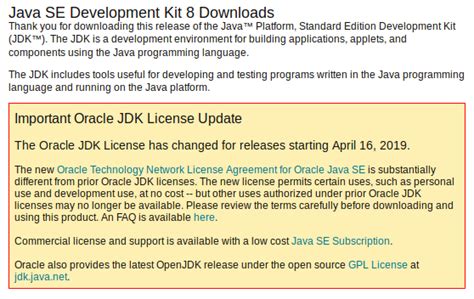 Java Version Update Changes Duograg