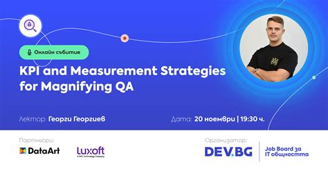 kpi and measurement strategies for magnifying qa dev bg