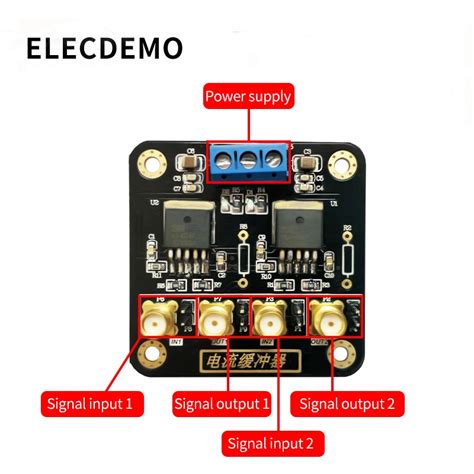 Buf634 Module High Speed Current Buffered Output Audio Power Pulse Amplifier Provides Drive