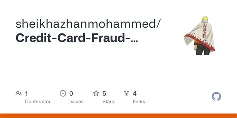 GitHub Sheikhazhanmohammed Credit Card Fraud Detection Using Machine Learning And Deep