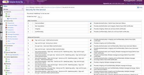 Dillys Adventures How To Invoke A Esb Proxy Secured With Policy 5 Sign And Encrypt X509