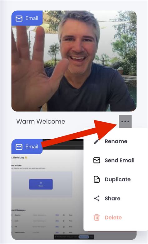 Duplicate A Video Email From Mobile