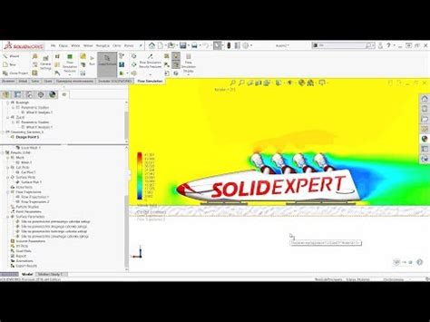 SOLIDWORKS Flow Simulation symulacje mechanika płynów gazu
