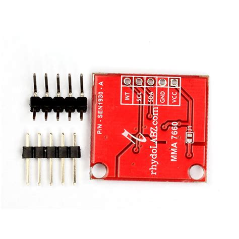 3 axis accelerometer sensor i2c
