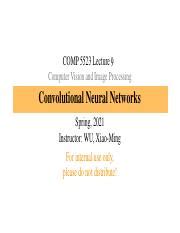 Understanding Convolutional Neural Networks: Building Blocks, | Course Hero