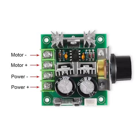 12v 40v 10a Pwm Dc Motor Speed Controller Module