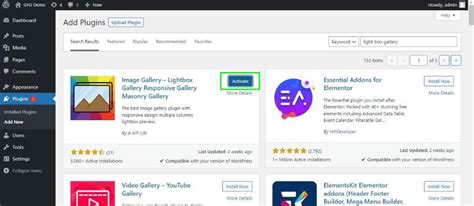 How To Add A Gallery In Wordpress With A Lightbox Effect Geeksforgeeks