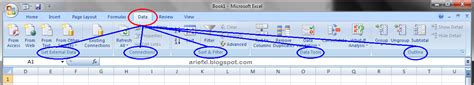 Various Of Excel Fungsi Menu DATA Microsoft Excel