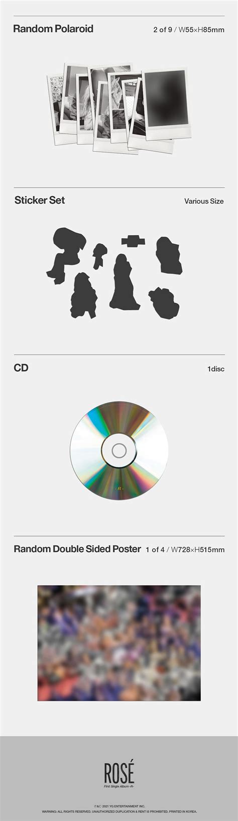 Re Release Rosé st Single Album R CD