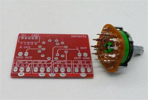 Japanese Original Alps 3 4 Gear Signal Selector Switch Supporting Pcb