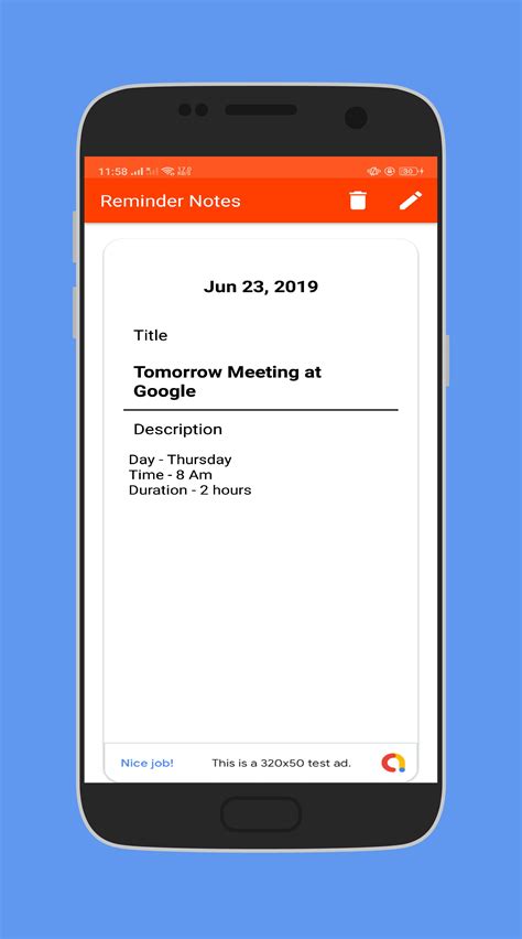 Reminder Notes Android Source Code By CreativeTech Codester