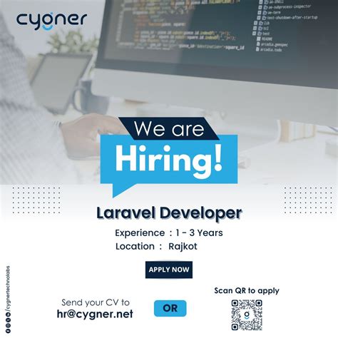 Experienced Laravel Developer Jobs At Rajkot Ahmedabad