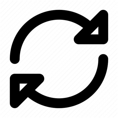arrow cycle interface redo refresh repeat user icon download on