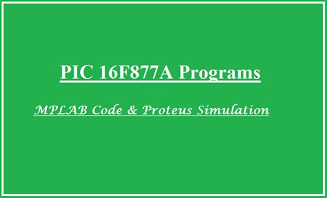 Stepper Motor Interfacing With Pic16f877a Pic Programming Proteus