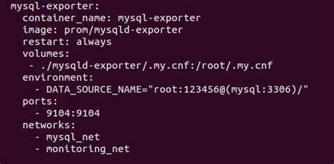 Why I Cant Monitor Mysql With Mysqld Exporter Mysql Exporter Have Up Status In Prometheus But