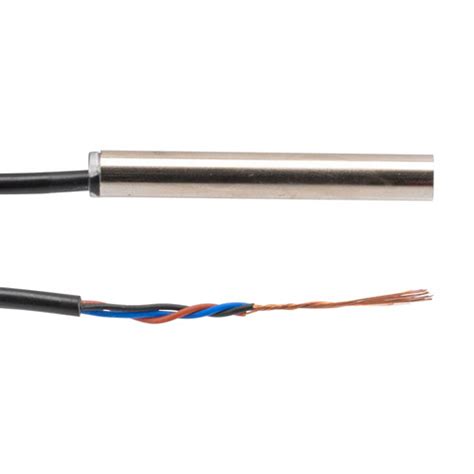 Inductive Proximity Sensor Cylindrical M Shielded Ni Plated Brass NPN NC Sensing Distance