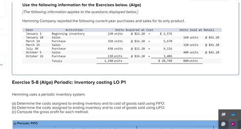 Solved Please To Answer These Questions Exercise 5 14 Algo