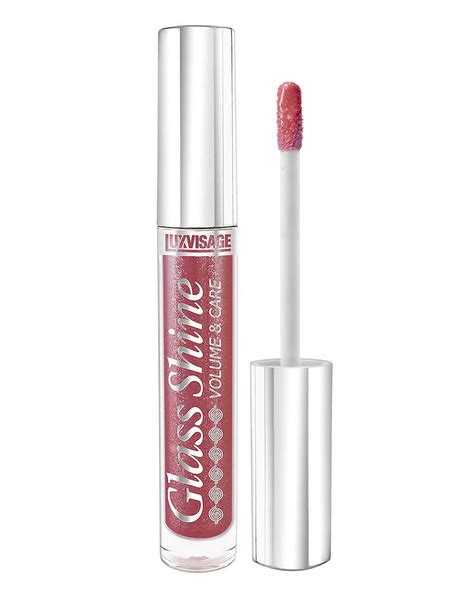 LUXVISAGE Блеск для губ Glass Shine, тон 20 Бордовый с шиммером ...