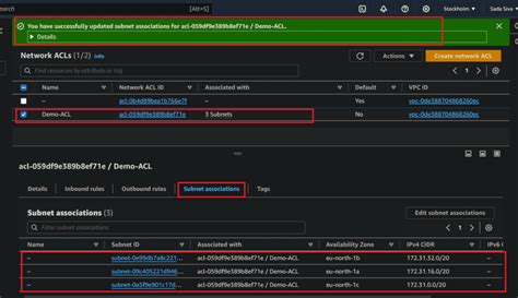 How To Control Traffic To Subnets Using Network Acls In Aws Geeksforgeeks