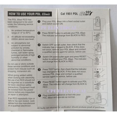 Pdl Elimit 1951 13a 10ma Plug In Rcd Elcb Adaptor By Schneider Electric