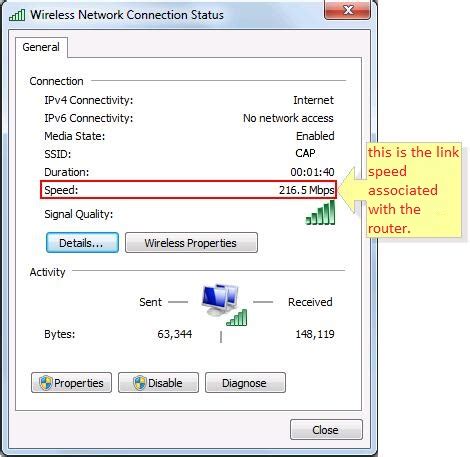 How To Check The Associated Link Speed On A Wireless Client TP Link
