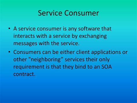 Soa 6 Service Architecture Components PPT Free Download