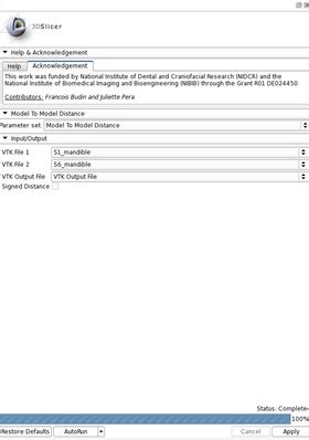 Documentation Nightly Extensions ModelToModelDistance Slicer Wiki