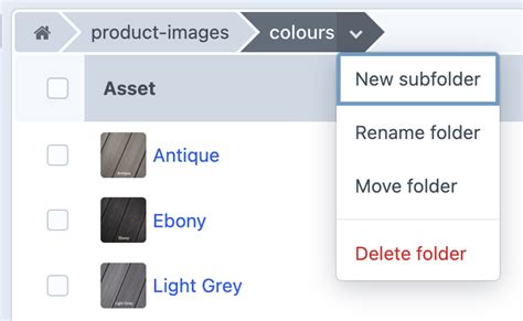 Can T Delete Asset Subfolder Craft CMS Stack Exchange
