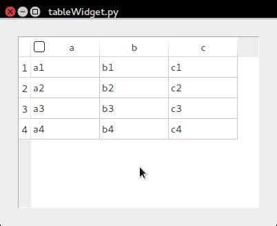 C HorizontalHeader With QCheckBox In Cell 0 Stack Overflow