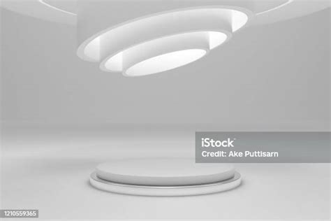 3d 렌더링 추상기하학적 배경 최소한의 기본 모양 현대 모형 빈 템플릿 빈 쇼케이스 상점 디스플레이 0명에 대한 스톡 사진 및