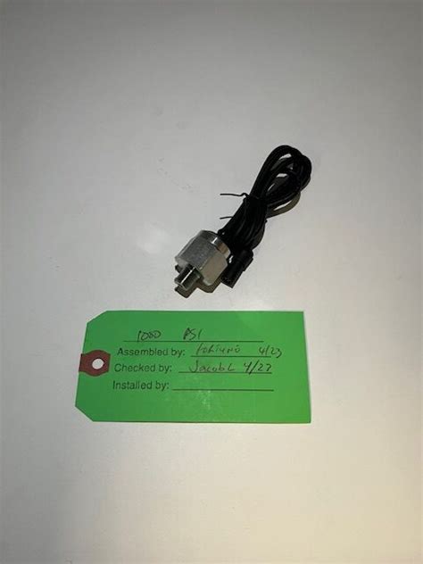 PSI Sensor RAW Parts