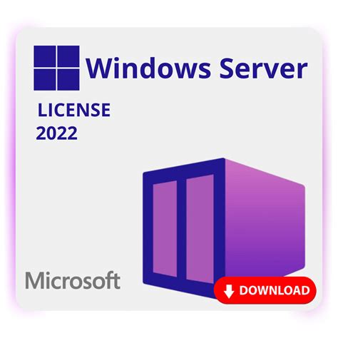 Microsoft Microsoft Software R18 06466 Windows Server Std 2022 User 5cal Dsp En Bare Sf 257192