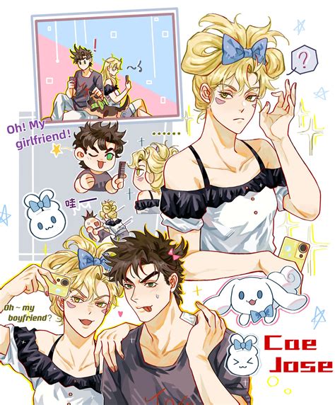 Jo Jun Caesar Anthonio Zeppeli Battle Tendency Fuwa Fuwa Cinnamoroll