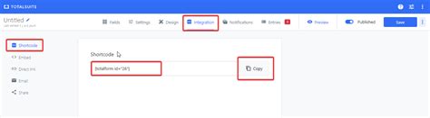 Totalform Integration And Sharing Totalsuite Products Documentation