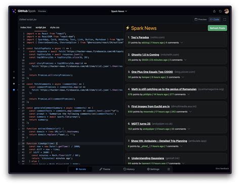 github spark lets you build web apps in plain english techcrunch